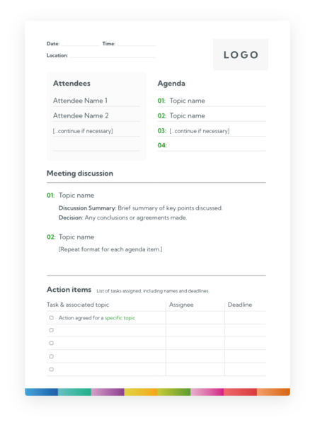 5 Tips on writing clear and concise meeting minutes