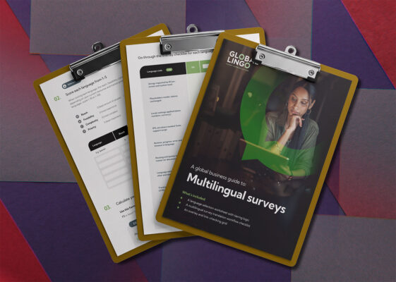 Multilingual surveys: A guide for marketers [+Free Download]